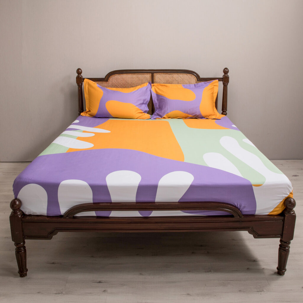 Matisse meets Memphis Bedsheet - Kyoona